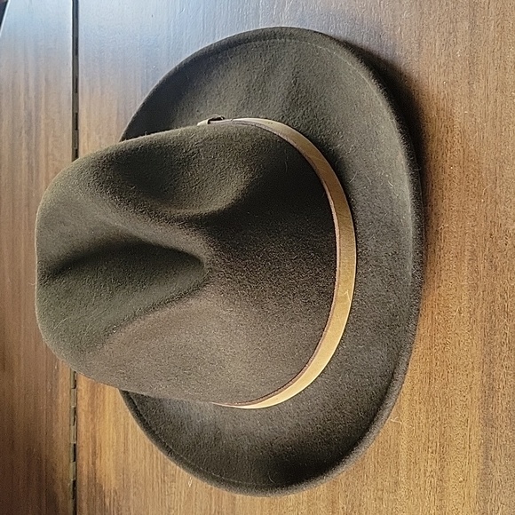 Dorfman Pacific | Accessories | Dorfman Pacific Brown Wool Felt Hat ...